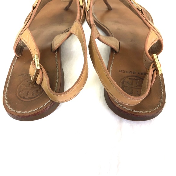 Tory Burch Shoes Tory Burch Cassia Flat Thong Sandals Size 85 M Poshmark